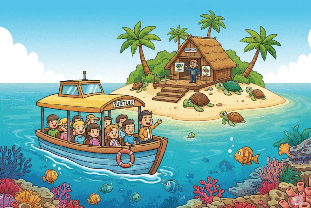 Baliwatersports.com - Boat Trip to Turtle Sanctuary